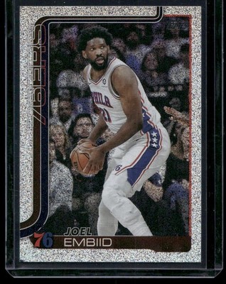 Joel Embiid #22 2025-26 Topps Basketball Sand Glitter | eBay