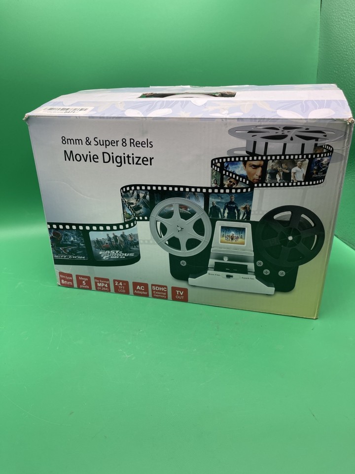 Movie Digitizer 8mm & Super 8 Reels to Digital Film Digitizer for parts ...
