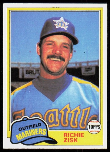 1981 Topps Traded Richie Zisk Seattle Mariners #857 | eBay