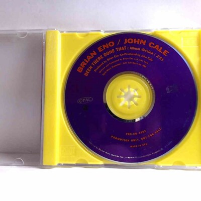 Brian Eno / John Cale – Been There Done That (CD, Promo, US, 1990 ...