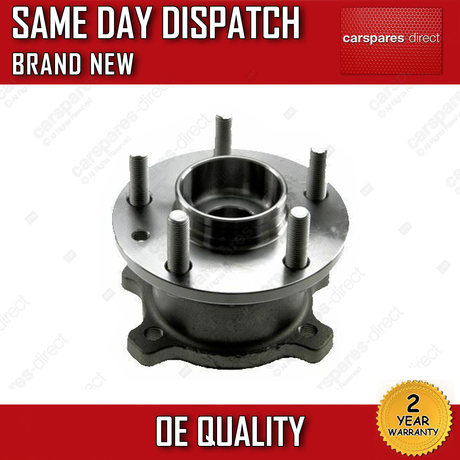 FORD KUGA 2.0/ 2.5 2008-ONWARDS REAR WHEEL HUB & BEARINGS KIT | eBay UK