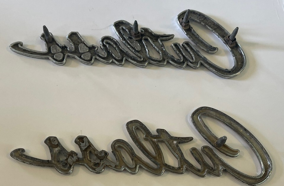 (2) 1967 Oldsmobile Cutlass Script Emblems, 6” | eBay