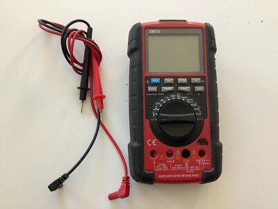 MAC Tools Digital Multimeter EM721 BACKLIT WITH LEADS | eBay