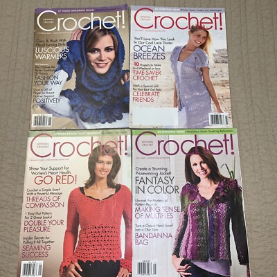 Crochet! Defining Crochet Four Magazines | eBay