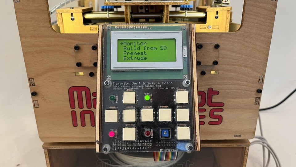 MakerBot Thing-o-Matic w/ Gen 4 Interface - Own a Piece of 3D Printing ...