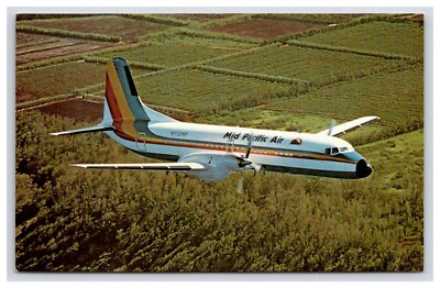 Postcard: Aircraft: Mid Pacific Airlines, NAMC YS-11 - Unposted | eBay
