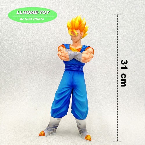 Anime toy kids Super Saiyan Vegeta Yellow hair arms crossed Figure toy ...