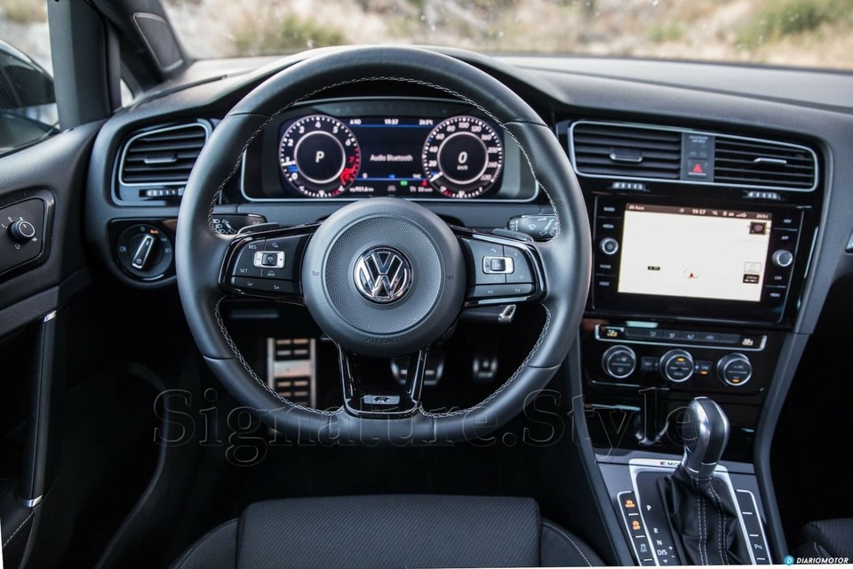 VW Polo Golf Passat T-Roc Tiguan Arteon Caddy R Line GTI steering wheel ...