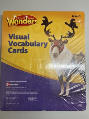 Reading Wonders, Grade 5, Visual Vocabulary Cards by McGraw Hill ...