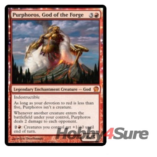 Purphoros, God Of The Forge M/NM Magic: The Gathering MTG Theros | eBay