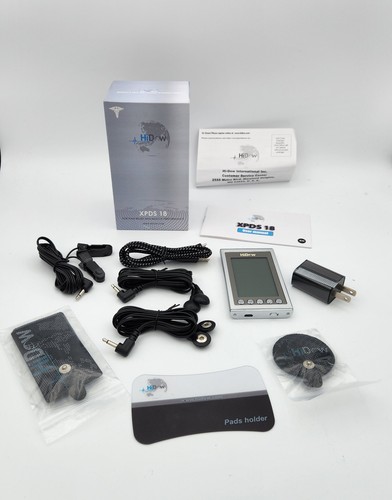 HiDow XPDS 18 Pain Reliever and Muscle Stimulator Silver WORKS - USED ...