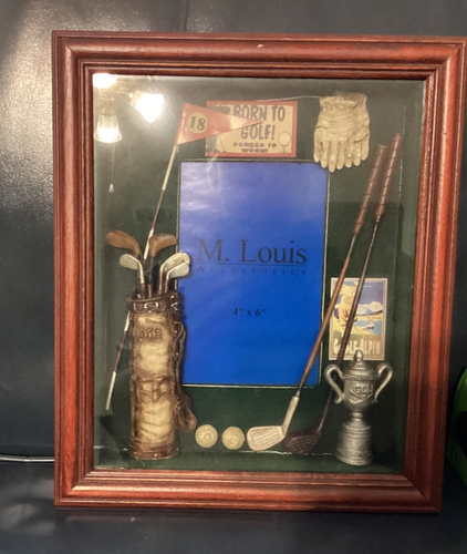 Vintage Golf Club Framed Shadow Box and Display Case | eBay