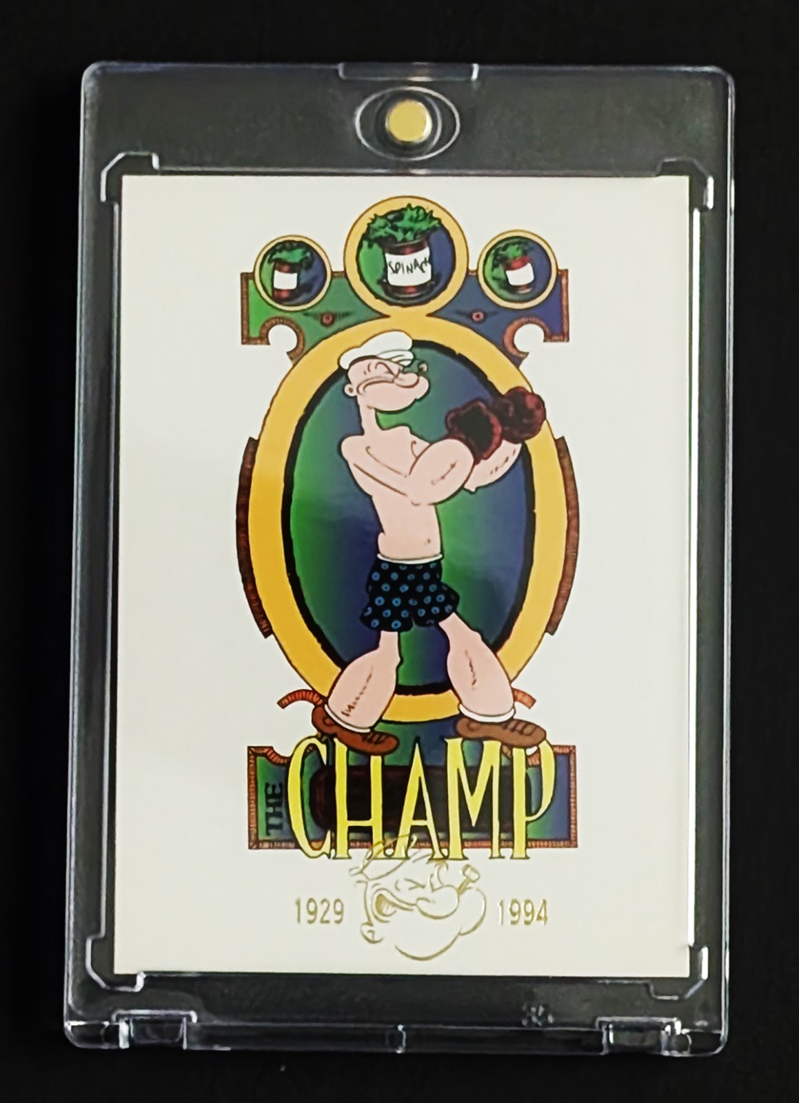MI-1 (2)Popeye The Champ Trading Card & (2) Bruiser Boy Trading cards ...