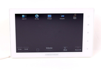 Fully Tested Crestron TSW-750-W-S 7” (White Smooth) Wall Touch Panel ...
