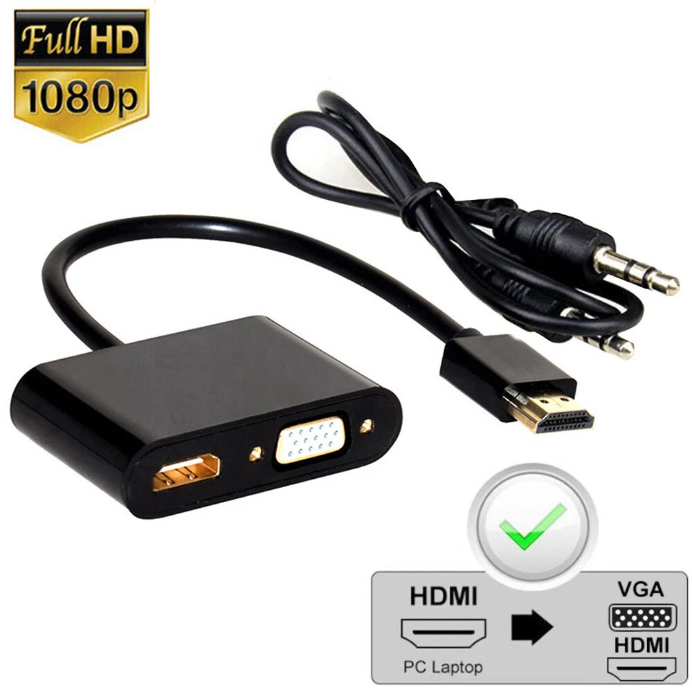 Hdmi To Vga Splitter