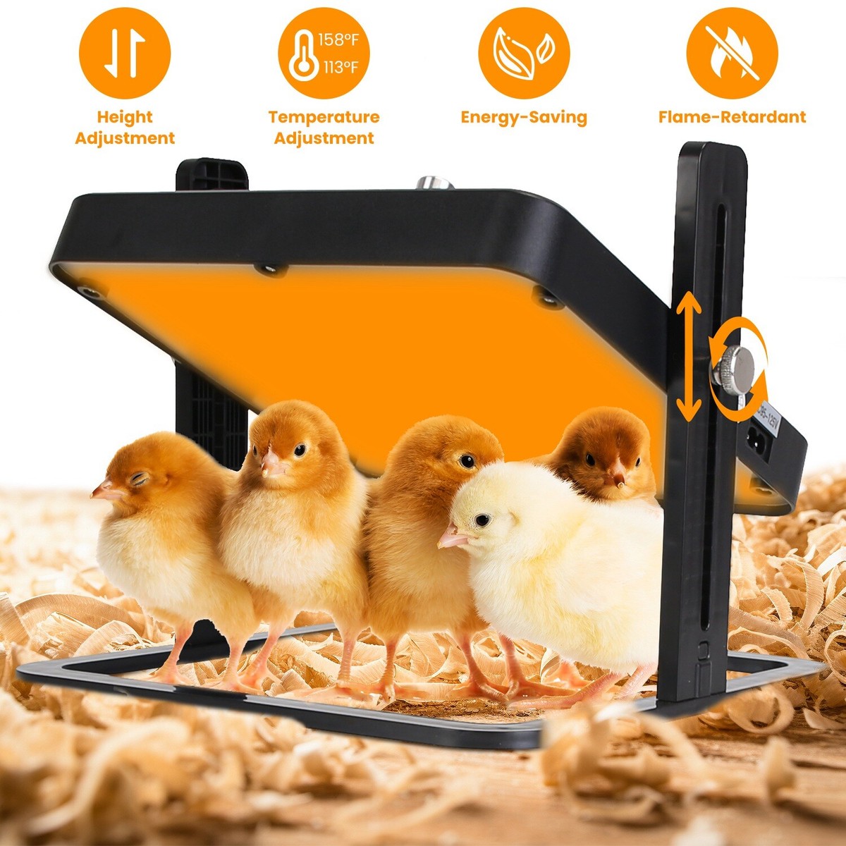 Pitalok Brooder Heater For Chicks: Chick Brooder Heating Plate With ...