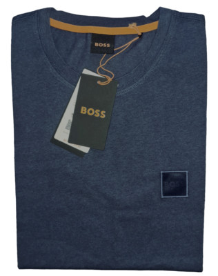 HUGO BOSS TALES T-SHIRT BLUE CHEST LOGO 50472584 SIZE M LAST FEW | eBay