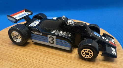 MC Toy Maisto Black #3 Turbo Shell Indy F1 Formula Race Car Loose 1/64 ...