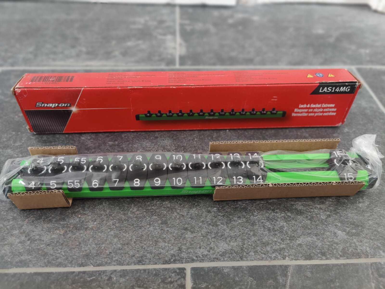 Snap On 1/4 Twist to Lock Drive Magnetic Socket Rail Lock A Socket ...