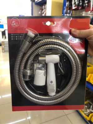 BIDET HOME FIX WATER STAINLESS PLASTIC DESIGN SPRAY TOILET DIY WORK ...