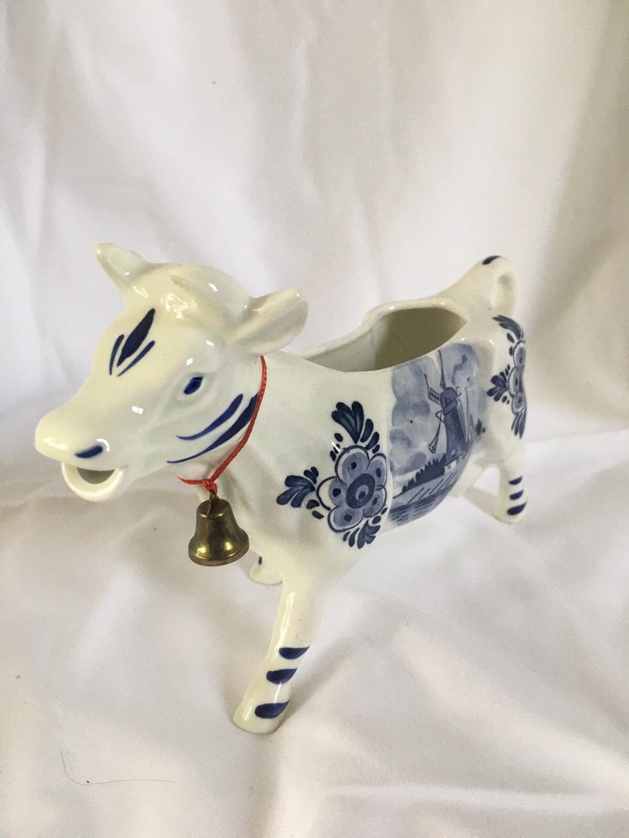 Cow Creamer Delft Windmill Bell