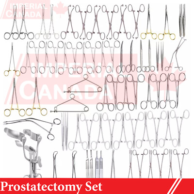 Prostatectomy Set of 77Pcs to remove part or all of the prostate gland ...
