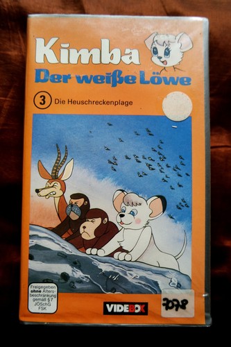 Kimba Der weiße Löwe 3 - Die Heuschreckenplage Taurus Videobox VHS ...