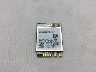 MediaTek Wireless Bluetooth WiFi Card MT7921 M74497-001 | eBay