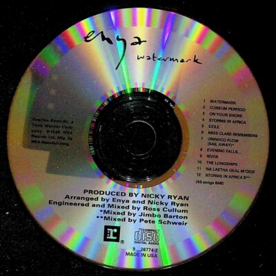 ENYA, WATERMARK ALBUM - REPRISE MUSIC 1988 ORINOCO FLOW CLASSIC (CD ...