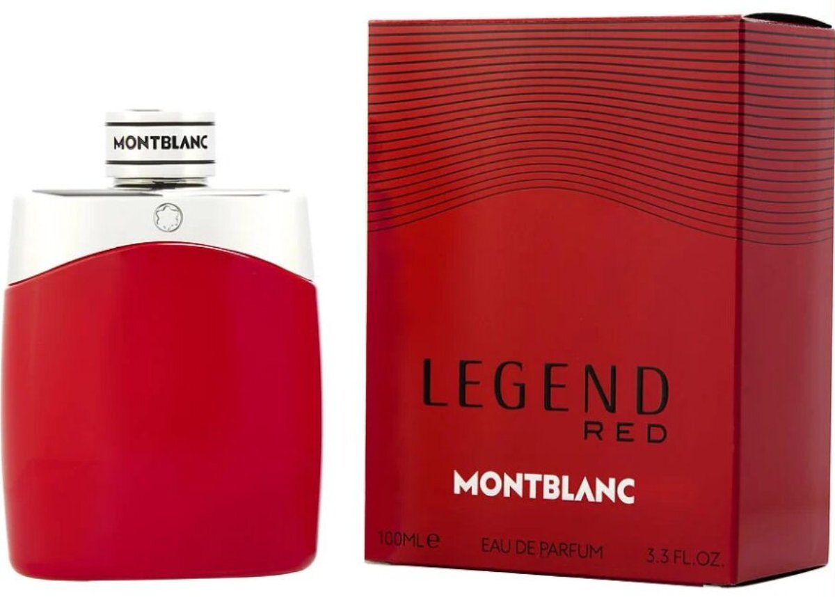 Legend Red by Mont Blanc cologne for men EDP 3.3 / 3.4 oz New in Box ...