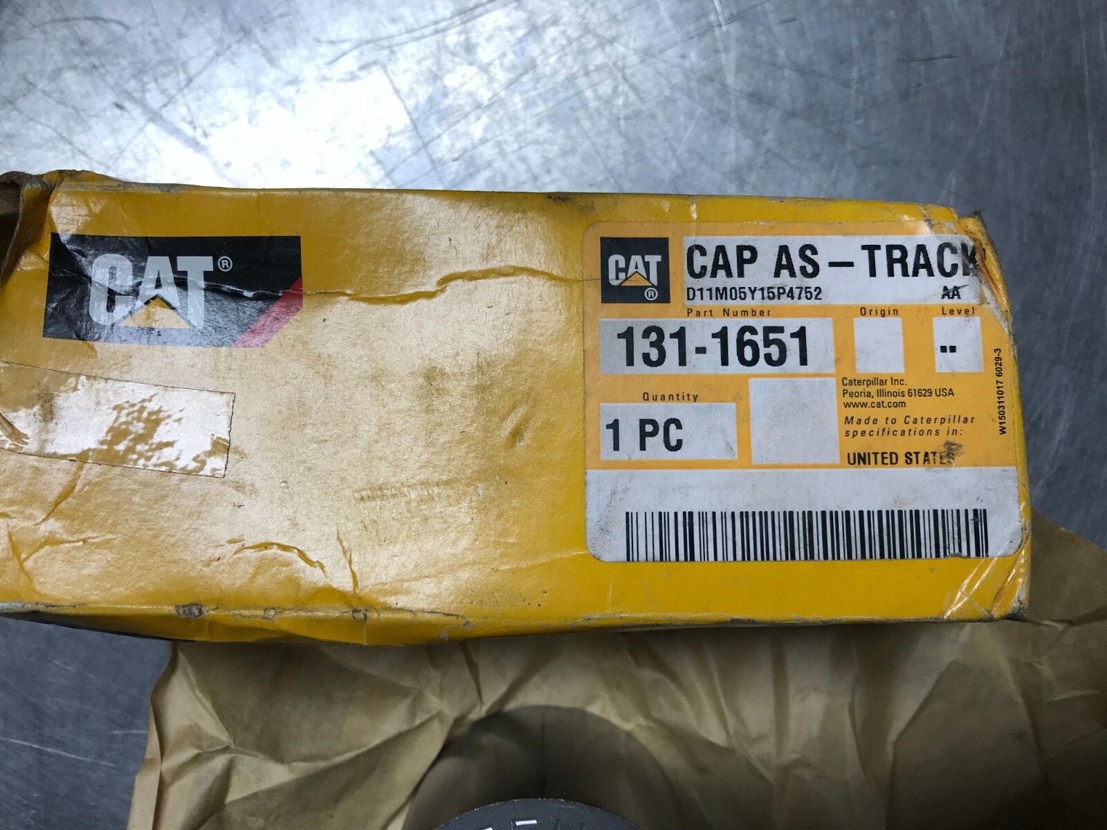 1311651 GENUINE CAT TRACK ROLLER CAP CATERPILLAR 131-1651 | eBay