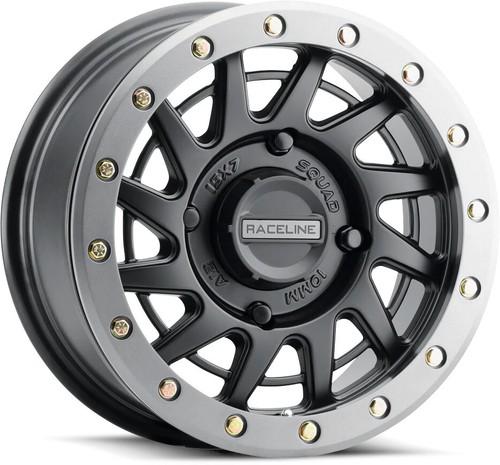 Kit 4 ITP MT911 Tires 32x10-15 on Raceline Squad Beadlock Matte Black ...