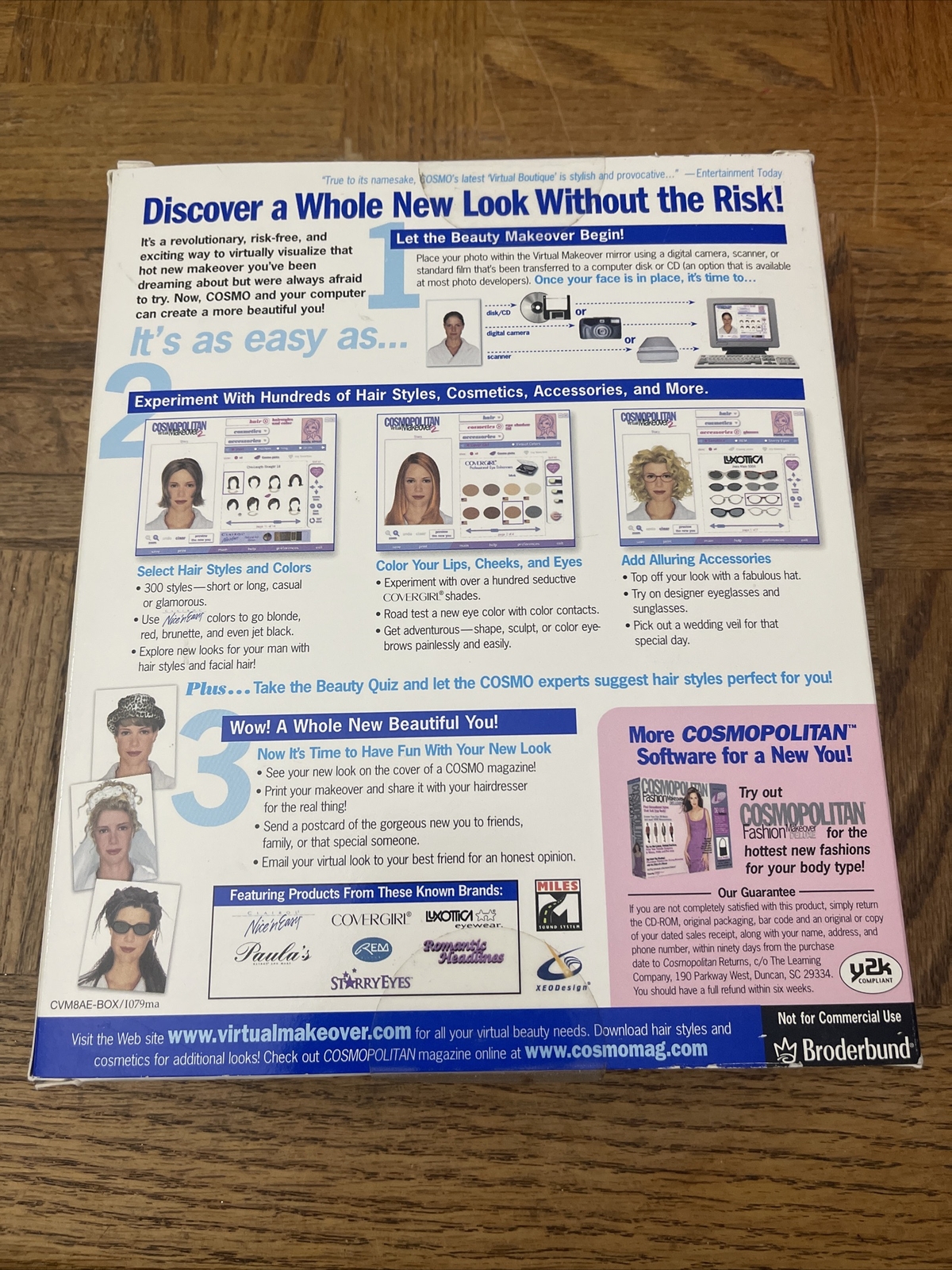 Cosmopolitan Virtual Makeover 2 (PC, 1999) for sale online | eBay