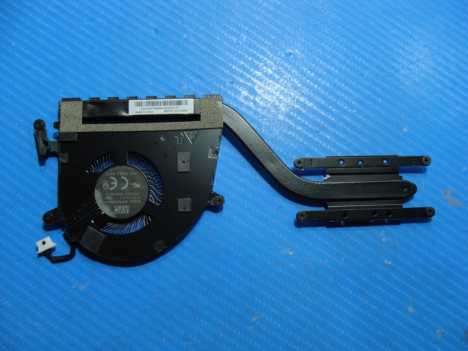 Lenovo ThinkPad X390 Yoga 13.3" Genuine Laptop Cooling Fan w/Heatsink ...