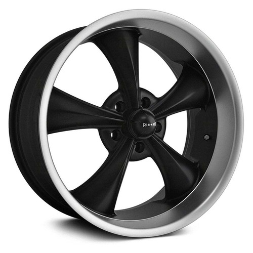 Ridler 695 Wheels 20x8.5 (0, 5x120.65, 83.82) Black Rims Set of 4 | eBay