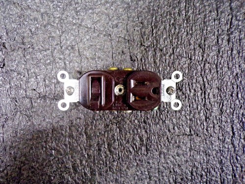 Combination Device, 120VAC Voltage, 15 Amps, NEMA Configuration: 5-15R ...