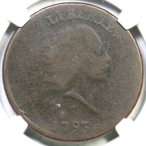 1793 S-4 R-3 NGC Fine Details Periods Chain Large Cent Coin 1c | eBay