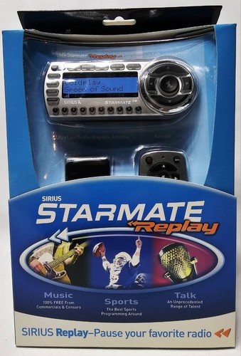 Sirius Starmate Replay Receiver & Car Kit ST2 Satellite Radio with ...
