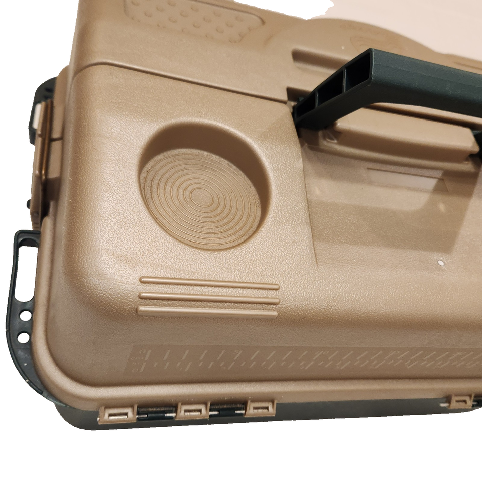 Vintage Large Plano 6 Tray Plastic Fishing Tackle Box Model 8600 Made ...