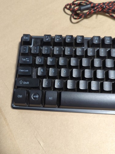 Skytech Gaming Keyboard K-1000 RGB Rainbow BackLit Full Size Keyboard ...