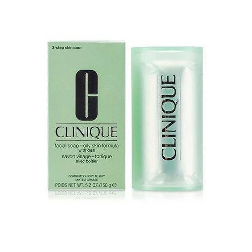 CLINIQUE FACIAL SOAP BAR COMBINATION TO OILY SKIN FORMULA WITH DISH 5.2 ...