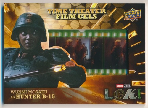 WUNMI MOSAKU HUNTER B-15 TTFC-11 2023 UD Marvel Loki TIME THEATER FILM CELS | eBay