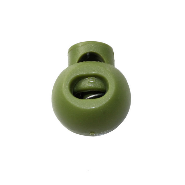 20pcs Spherical Cord Stopper Lock End Toggles with Metal Spring ...