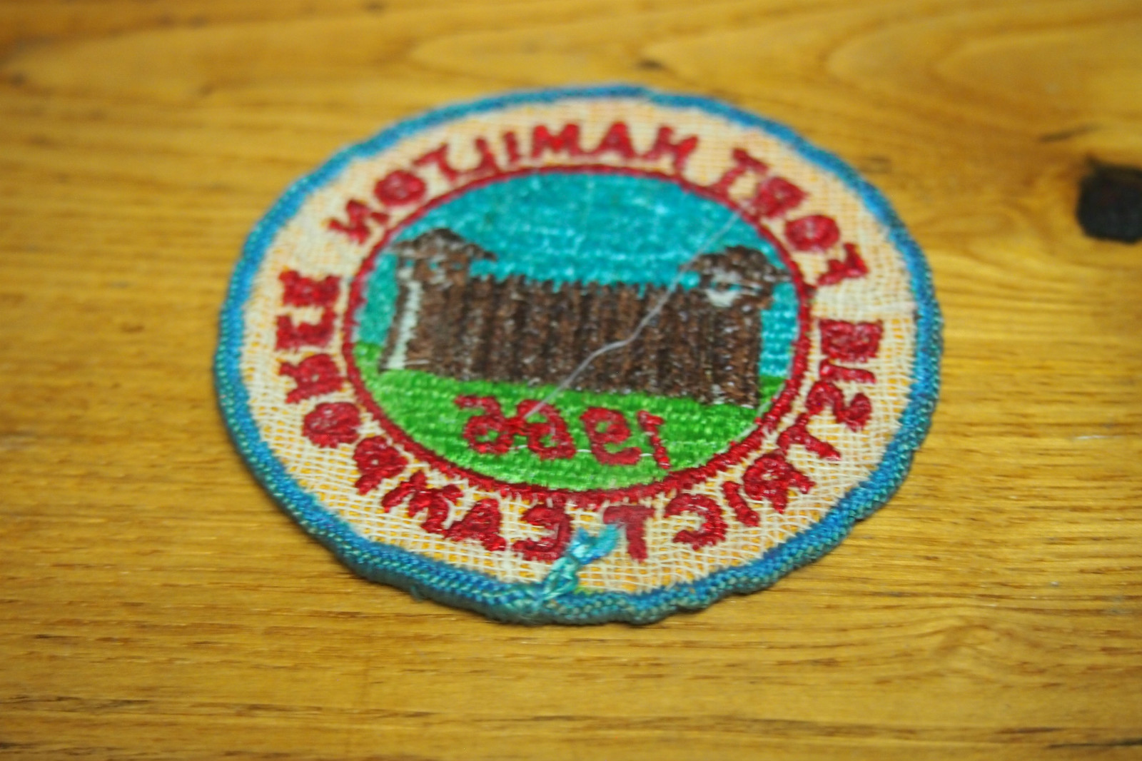 Vintage BSA Patch - 1965 Fort Hamilton District Camporee | eBay