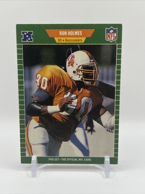 1989 Pro Set Football Card #413 Ron Holmes - Tampa Bay Buccaneers | eBay