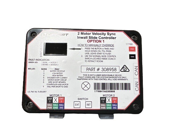 Lippert 308958 Two Motor in Wall Slide Controller for sale online | eBay