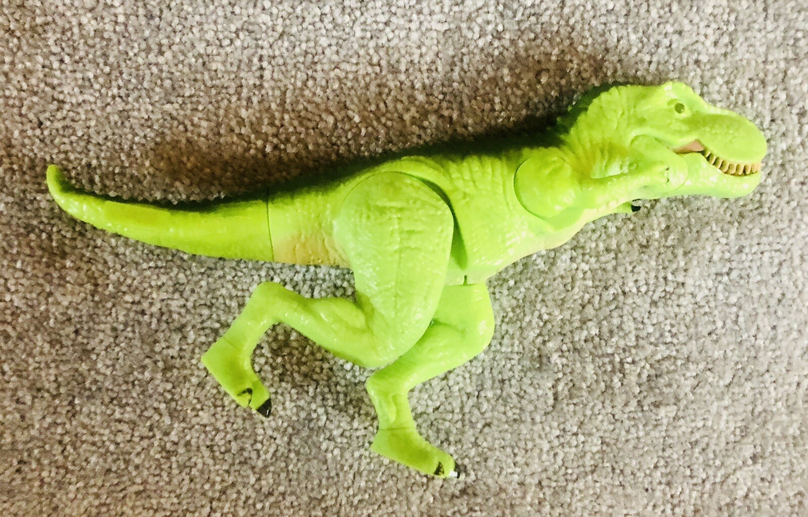 Mighty Megasaur 20cm Light and Sound Dinosaur - Neon green T-Rex | eBay UK