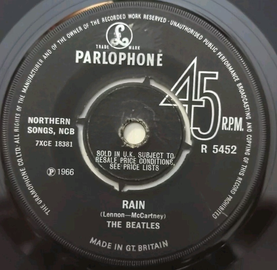 THE BEATLES - Paperback Writer/RAIN .. Vinyl, 7" Single, 1966 ...