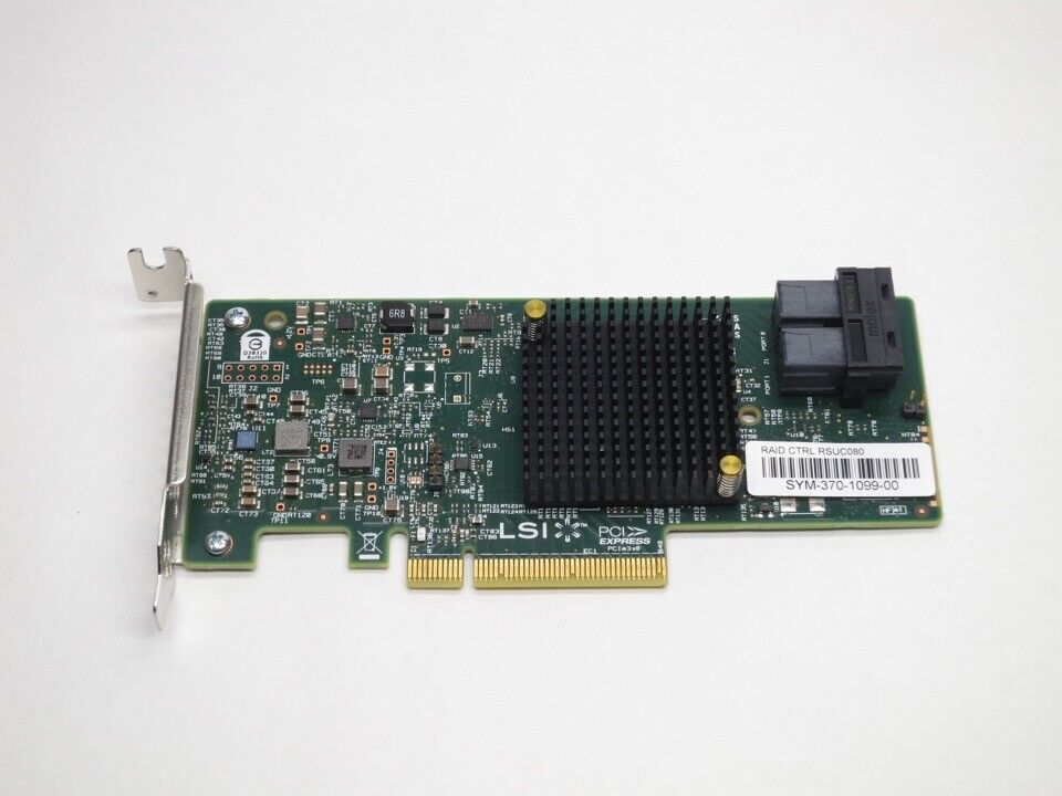 RS3UC080 INTEL 12Gb/s SAS 6Gb/s SATA LSI3008 x8 PCIe 3.0, 8 internal ...