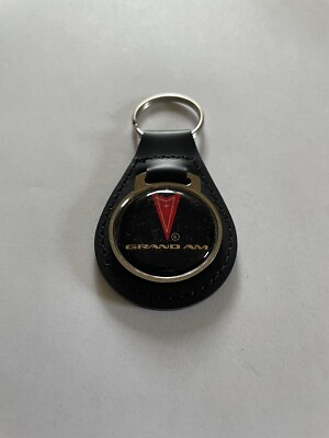 Pontiac Grand Am Keychain Pontiac Black Leather Key Chain | eBay